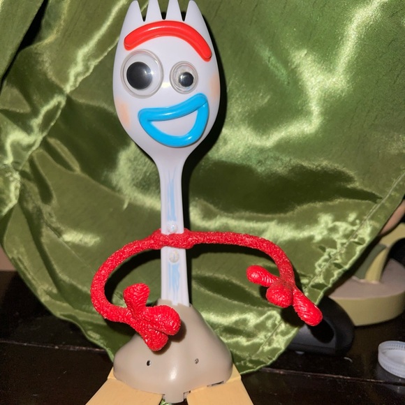 Toys | Disney Pixar Toy Story 4 Forky Interactive Talking Action Figure ...